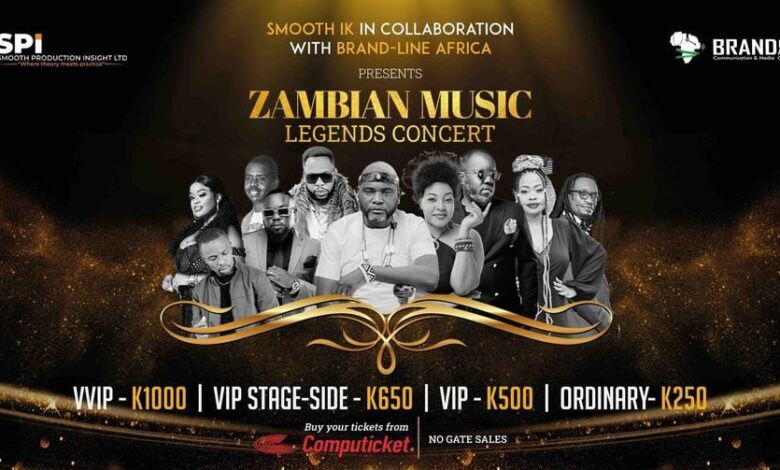 Zambian Music Legends Concert on this Saturday – Daily Nation