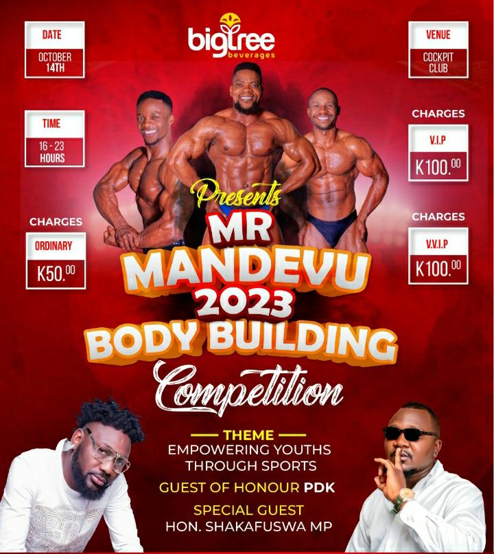 DATE SET FOR MR. MANDEVU 2023 BODY-BUILDING AND FITNESS CONTEST – Daily ...